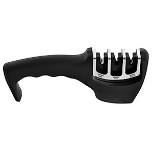 Berghoff Essentials Pull Through Knife Sharpener Black – Knife Sharpener