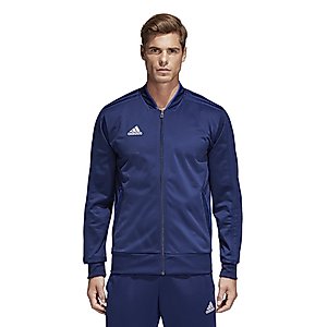 adidas Men's Condivo 18 Polyester Jacket Dark Blue/White X-Small