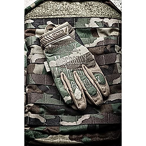 Mechanix Wear - Original Woodland Camo Tactical Gloves (Small, Camouflage)