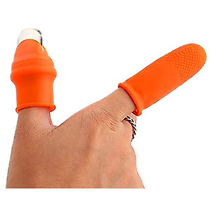 Fruit and Vegetable Picking Potted Plants Trim Silicone Thumb Knife Set Picking Portable Knife Garden Tools (2)