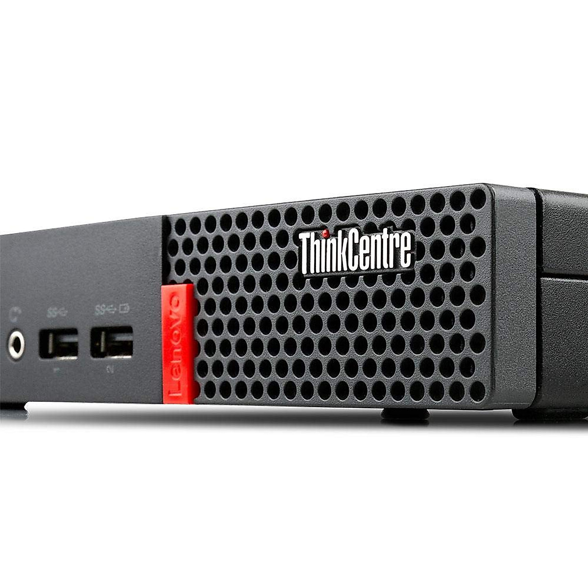 Lenovo ThinkCentre M910q Tiny Desktop - Intel Core i5-6500T Processor, 8GB RAM, 128GB SSD, Windows 10 Pro - Black (Renewed)