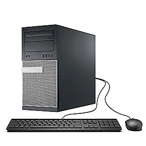 Dell OptiPlex 9020 High Performance Business Desktop Computer, Intel Quad-Core i7-4790 up to 4.0GHz, 16GB RAM, 1TB SSD, DVD-RW, WiFi, USB 3.0, Windows 10 Professional (Renewed)