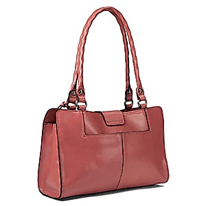 Patricia Nash Rienzo Satchel Old Rose One Size