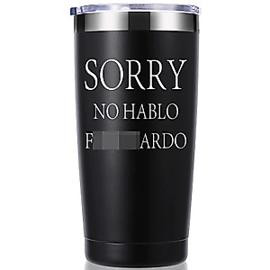 Funny Men Gifts.20 oz Tumbler Gifts for Men.Funny Sarcastic Humor Novelty Joke Gag Gifts.Birthday Gifts Christmas Gifts for Men Dad Husband Brother Boss Women(Black)