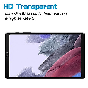 XunyLyee 2-Pack, Screen Protector for Samsung Galaxy Tab A7 Lite 8.7 inch Bubble Free Tempered Glass Film
