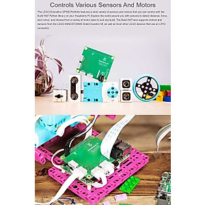 Raspberry Pi Build HAT Connecting Raspberry Pi Computing Power with Lego Technic Motors and Sensors
