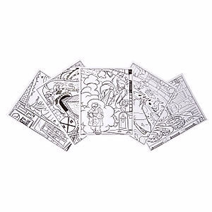 Crayola Art with Edge Coloring Book, Art in The Streets, 32pgs, Gift