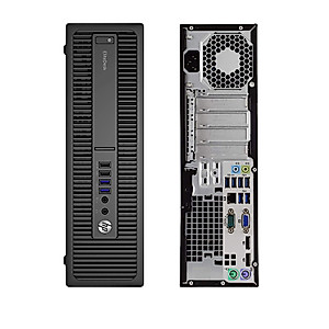 HP EliteDesk 800 G2 SFF Computer High Performance Desktop PC - GeForce GT 1030 (Intel i5 6th Gen Processor Upto 3.60 GHz, 8GB RAM, 512GB SSD, WiFi, Windows 10 Pro(64-bit), Keyboard & Mouse)(Renewed)