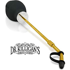 Dr. Killigan's The Insect Buster - Bulb Duster, Sprayer, Applicator, Dispenser for Diatomaceous Earth and Other Powders - a Non-Toxic, Natural and Safe Tool - Large (14oz)