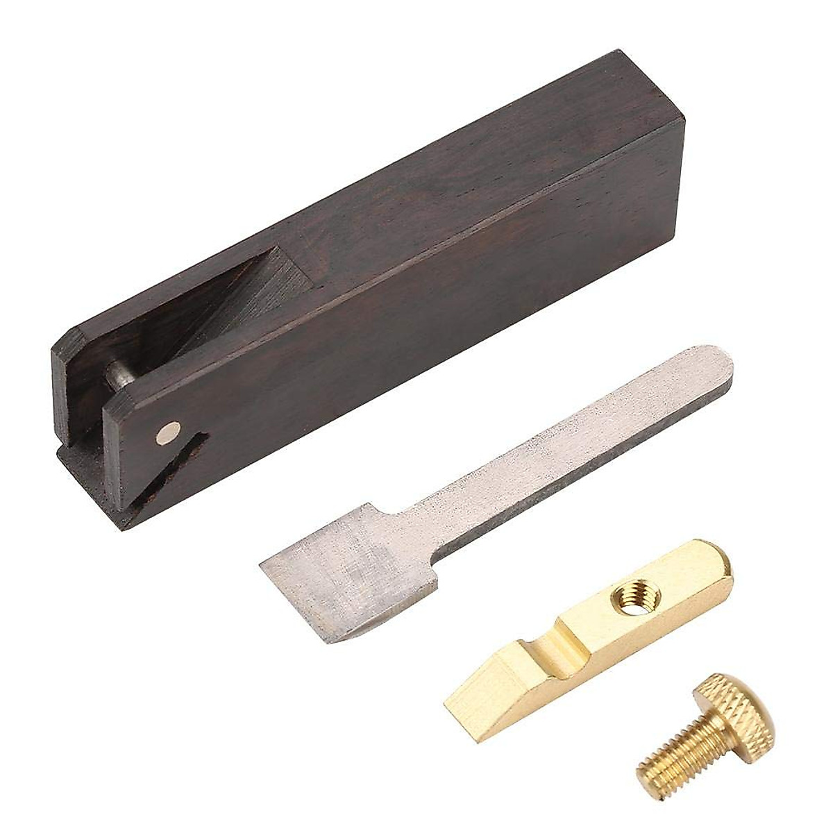 Portable Wood Hand Planer Ebony Mini DIY Cable-line Woodworking Plane Carpenter Wood Cutting Tool for Trimming ChamfeEdge Sloping