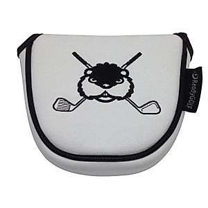 ReadyGOLF Dancing Gopher Crossed Clubs Embroidered Mallet Putter Cover