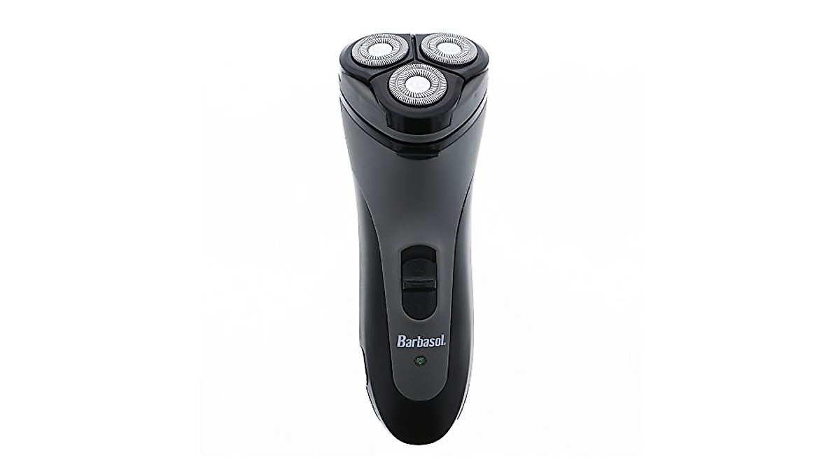 Barbasol Rechargeable Rotary Shaver with Trimmer