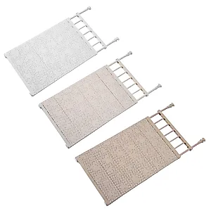 Scalable Layered Separator Updated Version Adjustable Storage Rack Shelf for Wardrobe Refrigerator Cupboard Random Colour ((33-53) x42cm)