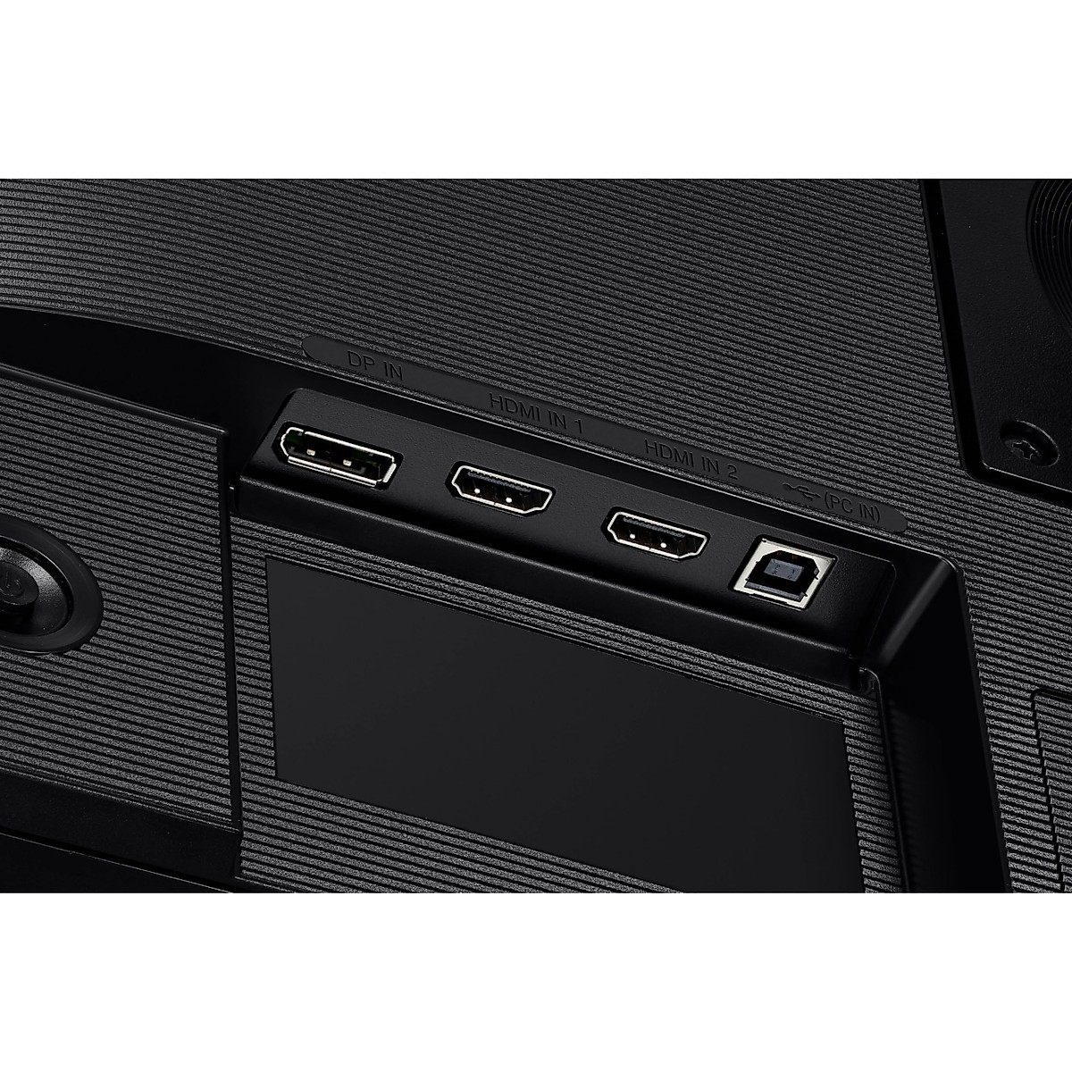 SAMSUNG FT45 Series 24-Inch FHD 1080p Computer Monitor, 75Hz, IPS Panel, HDMI, DisplayPort, USB Hub, Height Adjustable Stand, 3 Yr WRNTY (LF24T454FQNXGO),Black