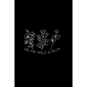 Wild & Free Journal: Notebook- 150 pages, 6x9