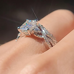 DovEggs Moissanite Wedding Band Half Eternity for Women 0.31ct GH Color Heart Arrows Cut Moissanite Stackable Curved Anniversary Ring 14k Gold QUALITY Sterling Silver（Wedding Band Only 4.5）