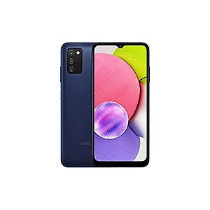 SAMSUNG Galaxy A03s A037M 64GB Dual Sim GSM Unlocked Android Smartphone (Latin America Variant/US Compatible LTE) - Blue