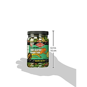 Rep-Cal Srp00815 Adult Bearded Dragon Pet Food, 8-Ounce