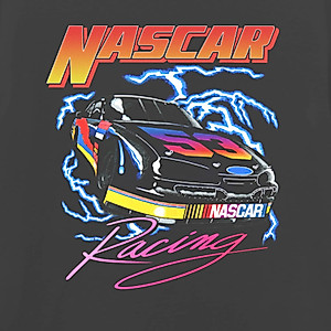 NASCAR Vintage Daytona 500 Shirt Racing Mens Graphic T-Shirt (White Daytona, Medium), Black Daytona