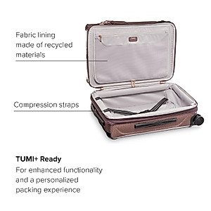 TUMI - Tegra-Lite International Expandable 4 Wheeled Carry-On - Carry On Luggage with Spinner Wheels & TSA Luggage Lock - Blush