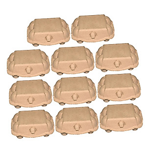 Egg Container 20pcs Box Egg Carton Eggs Pulp Packing Box Egg Tray