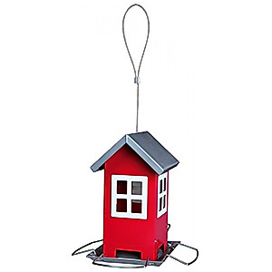 Trixie Bird Feeder Red/Silver 19 × 20 × 19 cm 1 L