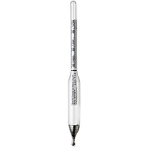 SP Bel-Art, H-B DURAC 1.000/1.250 Specific Gravity Hydrometer for Liquids Heavier Than Water (B61801-4800)