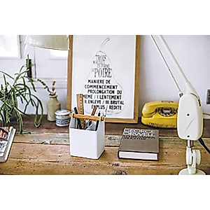 YAMAZAKI home Pen Stand, White