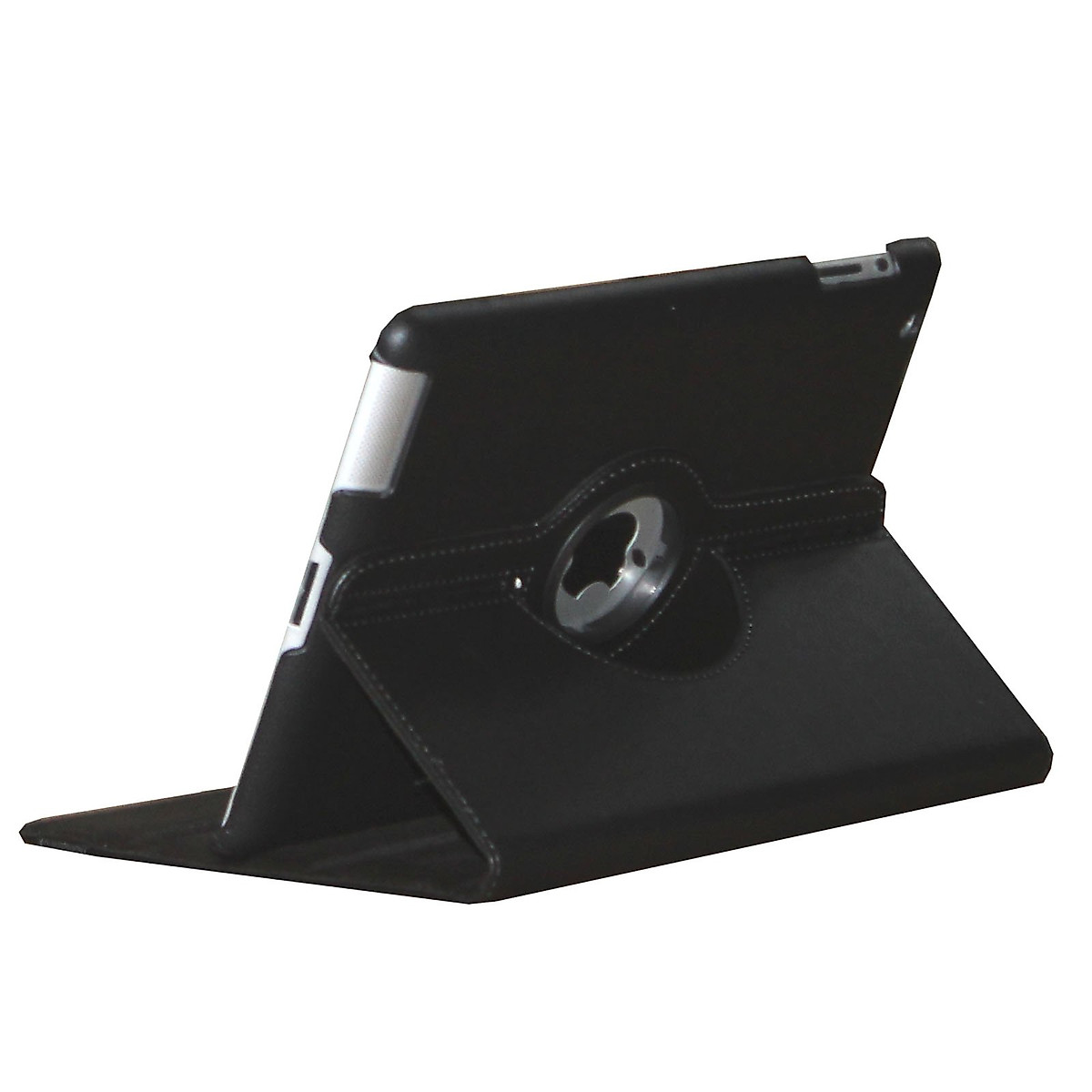 Case for iPad 2nd 3rd 4th Generation, Fit Model A1395 A1396 A1397 A1416 A1430 A1403 A1458 A1459 A1460 – Lingsor Smart Cover Case Rotating Stand Support Wake up Sleep, Black