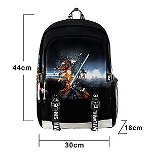WANHONGYUE Anime Sword Art Online SAO 3D Printed Backpack School Bag Boys Girls Student Laptop Rucksack Casual Daypack Bookbag 1157/6