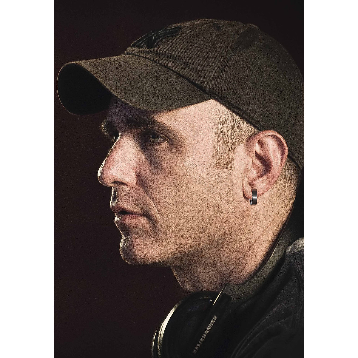 11 Pairs Non-pierced Earrings Set for Men Women Cross Titanium Steel Hoop Dangle Clip On Earring