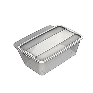 Life Story Plastic Shoe Boxes with Clear Bottom/Clear Lid, 6-Quart, 36-Pack