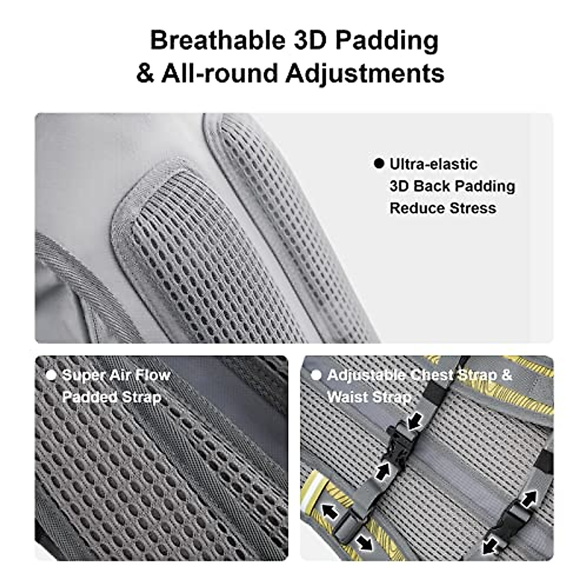 EVERFUN 2L Water Bladder Hydration Backpack BPA Free Lightweight Insulation Hiking Pack Tactical Backpack Women Men Hydration Day Rucksack for Cycling, Climbing, Camping, Green