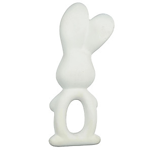 Tikiri Havah The Bunny Teether (White)
