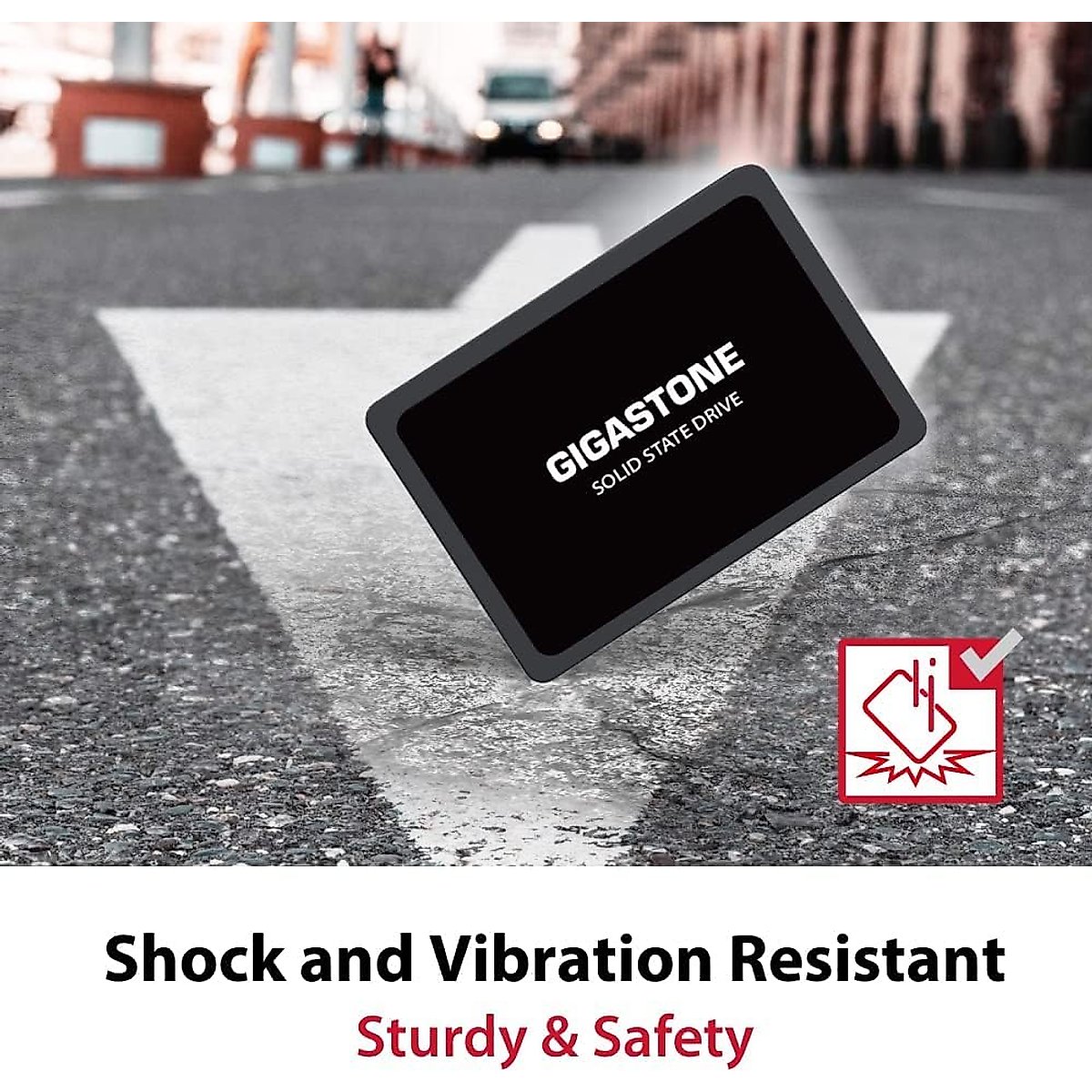 Gigastone SATA SSD 500GB (2-Pack) 2.5 inch SSD 520MB/s Upgrade Laptop PC Memory and Storage PS4 HDD Replacement 2.5" Internal Solid State Hard Drives SATA III SLC Cache 3D NAND Increase Performance
