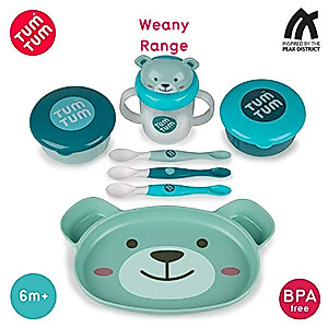TUM TUM Tippy Up Free Flow Sippy Cup (No Valve), Sippy Cup for Toddlers, 200ml, BPA Free (Boris Bear)