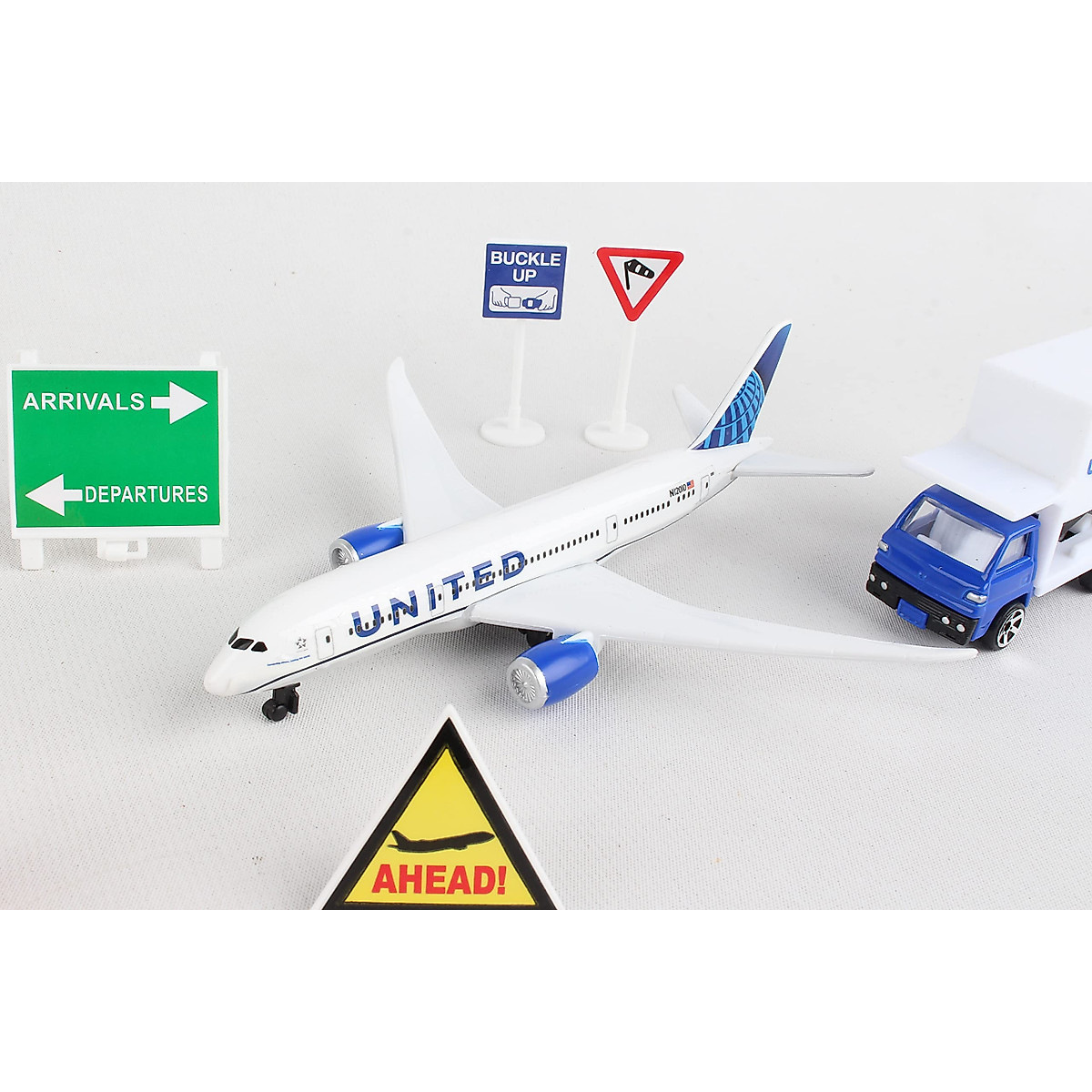 Daron United Airlines Airport Playset