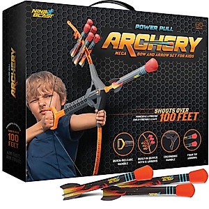 Kids Bow and Arrow Archery Set - Coolest Toys for Boys Age 6, 7, 8, 9, 10, 11 & 12 Year Old Boy Gifts - Cool Boy Toys Birthday Gift - Best Outdoor Kid Sports Play Toy