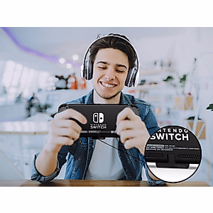 HomeSpot Bluetooth Audio Adapter with USB-C, Built-in mic, for Nintendo Switch, PS4, PS5, PC, Supports Headphones mic, aptX Low Latency, Dual Headphones, in-Game Voice Chat Monster Hunter Theme