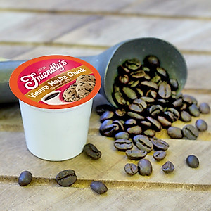 Friendly's Flavored Ice Cream Coffee Pods, Compatible with Keurig K Cup Brewers (Vienna Mocha Chunk, 40 Count)