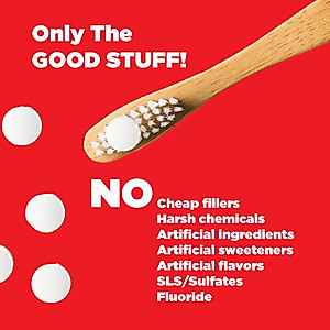 Chomp Super Whitening Toothpaste Tablets with Nano Hydroxyapatite