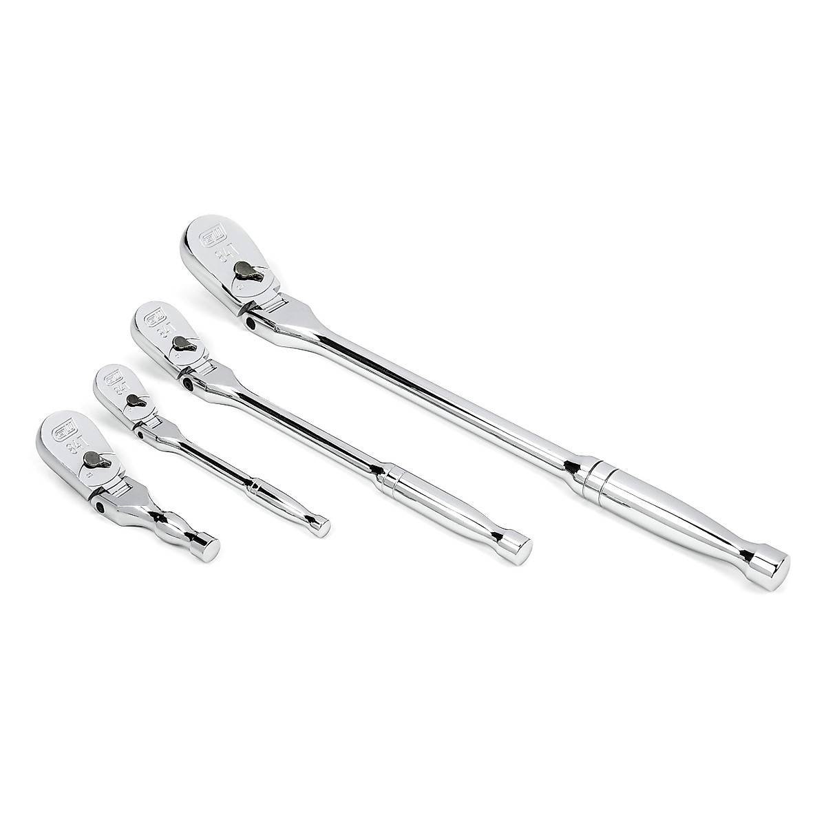 GEARWRENCH 4 Pc. Flex Handle RATCHET SET, 84T - 81230A-07