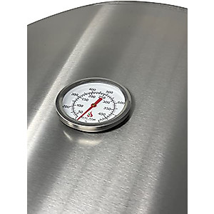 Mont Alpi MA-3N1 Multi-Fuel 12000 BTU Stainless Steel 3 in 1 Indoor Outdoor Table Top Countertop Portable Kitchen Gas Barbecue Grill Griddle & Pizza Oven + Pizza Stone & Cast Iron Skillet