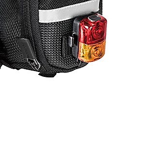 Aero Wedge Pack, w/ strap mount, Small, Black