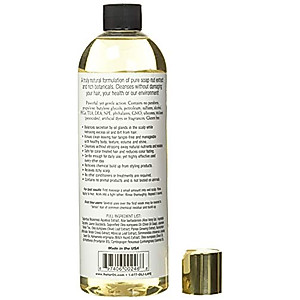 NaturOli Soap Berry Shampoo - Normal to Oily 16oz - All Natural Hair Care Sulfate Free - Made with Soap Berries - Gluten Free - Vegan