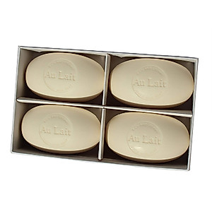 The Scottish Fine Soaps Company Au Lait Milk Soaps (4 x 100g)