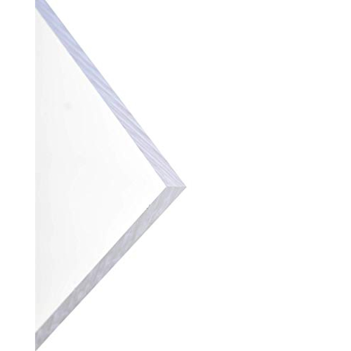 BuyPlastic Cast Clear Acrylic Plexiglass Plastic Sheet 1/2" Thick, Size 12" x 48" and More, Plexi Glass for Crafts, Glass Replacement Board