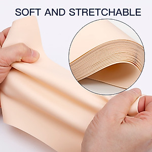 Blank Tattoo Skin Practice, 10Pcs Double Sides 8x6" Tattooing Skins Microblading Eyebrow Practice Skin for Tattoo Supplies,Tattoo Kit,for Beginners and Experienced Tattoo Artists