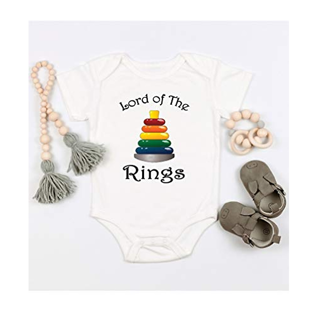 Lord of The Rings Cute Funny Bodysuit Newborn Infant Onesie Green