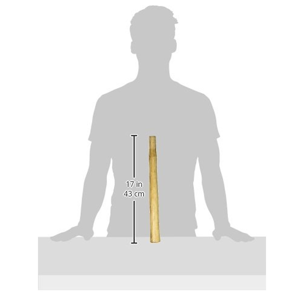 Seymour 423-19 16-Inch Oval Eye Engineer's Or Blacksmith Hammer Handle